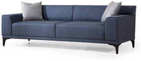 Atelier del Sofa 3-místná pohovka Petra 3 - Blue, Modrá
