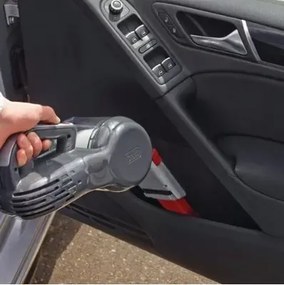 BlackDecker Pivot PV1200AV-XJ černá-červená / Autovysavač 12V / 0.44 l