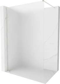 Mexen, Mexen Kioto-X sprchová stěna 100 x 200 cm, matná 10 mm, matný nikl - 800-100-101-97-30-X