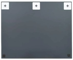 vidaXL Marketos Nástěnné zrcadlo bez rámu s LED osvětlením obdélníkové sklo