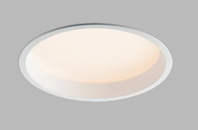 LED2 Zeta, zápustné LED svítidlo Barva: Bílá, Chromatičnost: 3 000K On/off, Ø - Průměr: M - 17,6cm