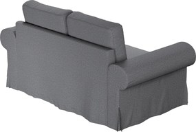 Potah na pohovku IKEA Backabro 2-místná, rozkládací barva šedá látka pletený vzor