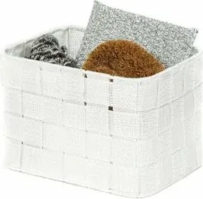 Compactor TEX - košík vysoký bílá / Úložný organizér do zásuvky / 19 x