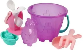 TEDDIES Sada na písek a k vodě / Kbelík, mlýnek a doplňky / plast / 20
