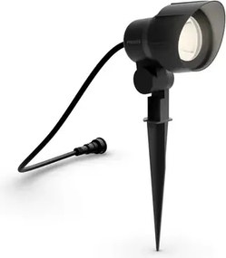 Philips Zapichovací LED bodové svítidlo černá / Venkovní bodové svítid