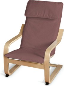 Sedák na dětské křeslo IKEA Poäng barva fialová látka sametová