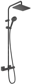 Hansgrohe Vernis Shape - Sprchový systém 230 1jet EcoSmart s termostatem, černá matná, HAN-26097670