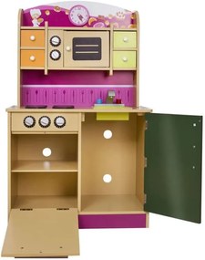 Infantastic 74217 Dětská kuchyňka, dřevěná, 61 x 100 x 33 cm