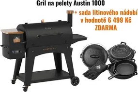 Pit Boss Gril na pelety Austin 1000 - Onyx Edice