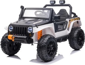 LEAN CARS Elektrické autíčko XB-1118 LED dálkové ovládání bílé