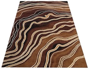Kusový koberec BCF Alfa 08 hnědý Rozměr: 60x100 cm