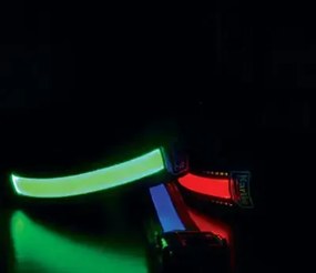 Karlie LED nylonové vodítko růžová s USB nabíjením 120cm