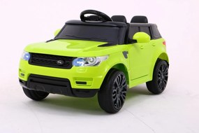 HračkyZaDobréKačky Elektrické autíčko Range Rover zelené EVA