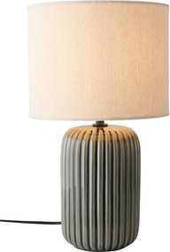 Šedá/béžová látková stolní lampa (výška 36 cm) Mizu – Ellos Home