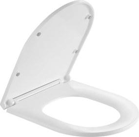 Erga Siena, WC kombi mísa 620x380x820 mm, Rimless + funkce bidetu + toaletní sedátko, bílá lesklá, ERG-V03-SIENA-RIM-BID-WH