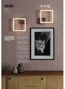 Redo 01-1639 - LED Stmívatelné stropní svítidlo KLEE LED/30W/230V 45x45 cm zlatá
