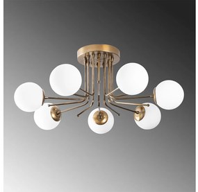 Designový lustr Galiena 90 cm zlatý
