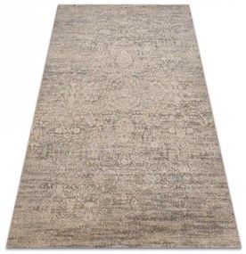 Kusový koberec vlněný JADE 45008/110 OSTA Ornament béžový modrý Rozměr: 140x200 cm