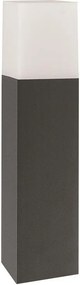 NV 71371102 Venkovní sloupkové svítidlo STICK tmavě šedý hliník bílý akryl E27 1x12W 220-240V IP54 bez žárovky - NOVA LUCE