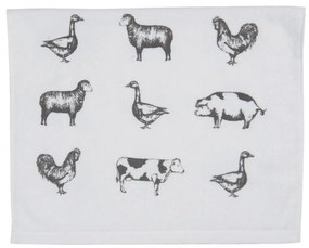 Kuchyňský froté ručník Country Life Animals – 40x66 cm