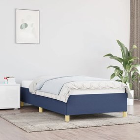 vidaXL Rám postele 80 x 200 cm textil [347119] Barva: Modrá