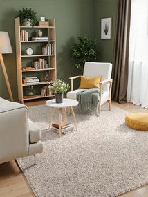 ELLE Decoration, AKCE: 💧🛡️120x170 cm Kusový koberec Wolly Ultra 106230 Dark Cream z kolekce Elle + aplikovaná impregnace, béžová, ložnice