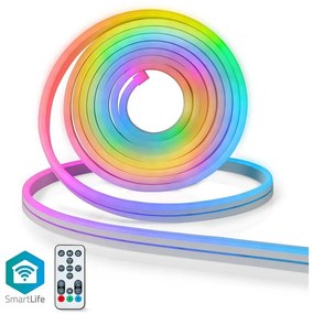 Nedis Nedis WIFILN51CRGB-LED RGB Stmívatelný pásek SmartLife 6m 32W/230V Wi-Fi IP65+DO NE0432