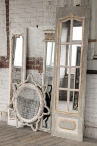 Vintage nástěnné zrcadlo Lavern - 86*4*84 cm