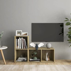 vidaXL TV skříňky 2 ks dub sonoma 72 x 35 x 36,5 cm kompozitní dřevo