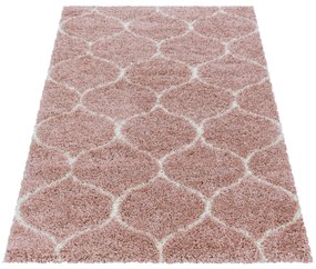 Ayyildiz Kusový koberec SALSA 3201, Růžová Rozměr koberce: 80 x 250 cm
