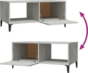 vidaXL Konferenční stolek 90 x 50 x 40 cm kompozitní dřevo [812667] Barva: Černá