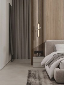 Šedé skleněné LED stmívatelné závěsné svítidlo ø 12 cm Ulon – Nova Luce