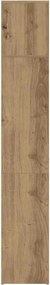 Knihovny 3 ks dub artisan kompozitní dřevo 3328550