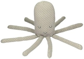 OnaDnes -20% Yellow Tipi Šedá vlněná hračka chobotnice Octopus 45 cm
