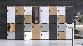 NARBUTAS - Skříňka locker CHOICE s otvorem C4C187