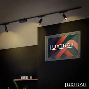 Lištové LED svítidlo BRILONER Luxtrail 48V spot 5W nastavitelné černá 8031015