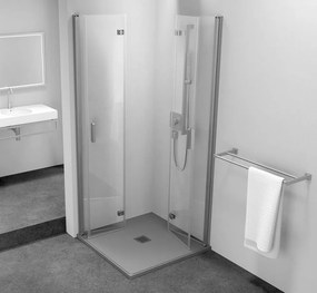 Polysan Polysan, ZOOM čtvercová sprchová zástěna 700x700mm, rohový vstup, ZL4715L-02