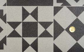 Beaulieu International Group, PVC podlaha - lino Livitex 2608, na míru, šíře 4m, šedá, filc, chodba / předsíň