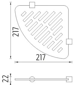 Nimco Rohová police IXI - BR X212-26