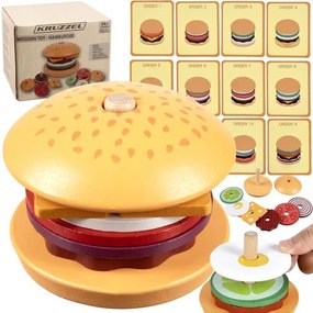 Dřevěný hamburger Kruzzel 75775