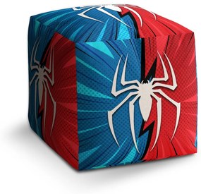 Sablio Taburet Cube Spider: 40x40x40 cm