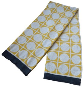 Pletená deka Don yellow žlutá 130x170, Funky Doris Norsko Žlutá