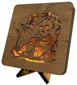 Li-Go "Pandy" lampa 19x19cm provedení povrchu: dub světlý