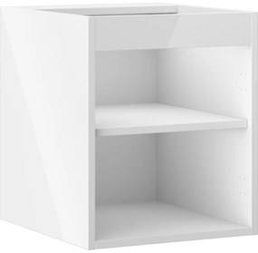 Mexen Box-A korpus skříňky pod umyvadlo 40 cm, bílý lesk - 91AX1-0400-470-1-00