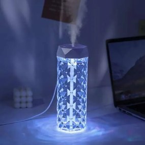 Zvlhčovač vzduchu, křišťálová RGB lampa Ruhhy 24625