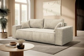 XXXLutz ROZKLÁDACÍ POHOVKA, textil, béžová MID.YOU - Rozkládací pohovky - 001574007606