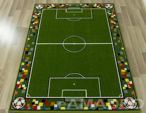 Dětský kusový koberec Kolibri Fotbal 11118-130 - 120x170cm | 160x230cm