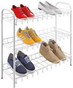 3patrový botník Metaltex Shoe Rack