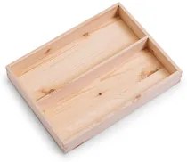 Vnitřní organizér dřevěný pro úložný box 40x30cm