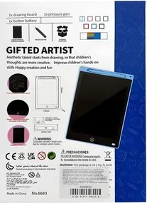 2KIDS TOYS Dětský LCD kreslicí tablet modrý / od 3 let / modrá, černá